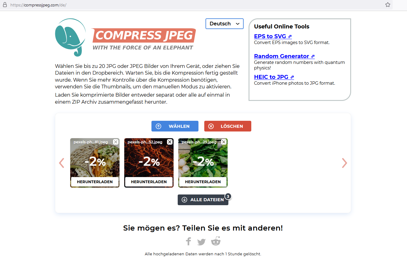 Bilder verkleinern » Kostenloses Programm zur Bildverarbeitung