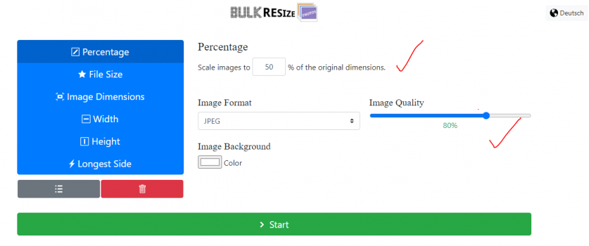 Bilder verkleinern » Kostenloses Programm zur Bildverarbeitung